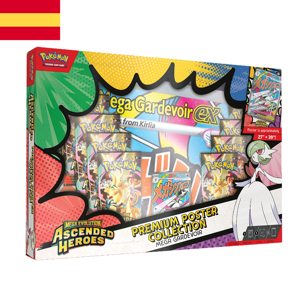 *RESERVA* Premium Poster Collection Mega Gardevoir Ascended Heroes ...